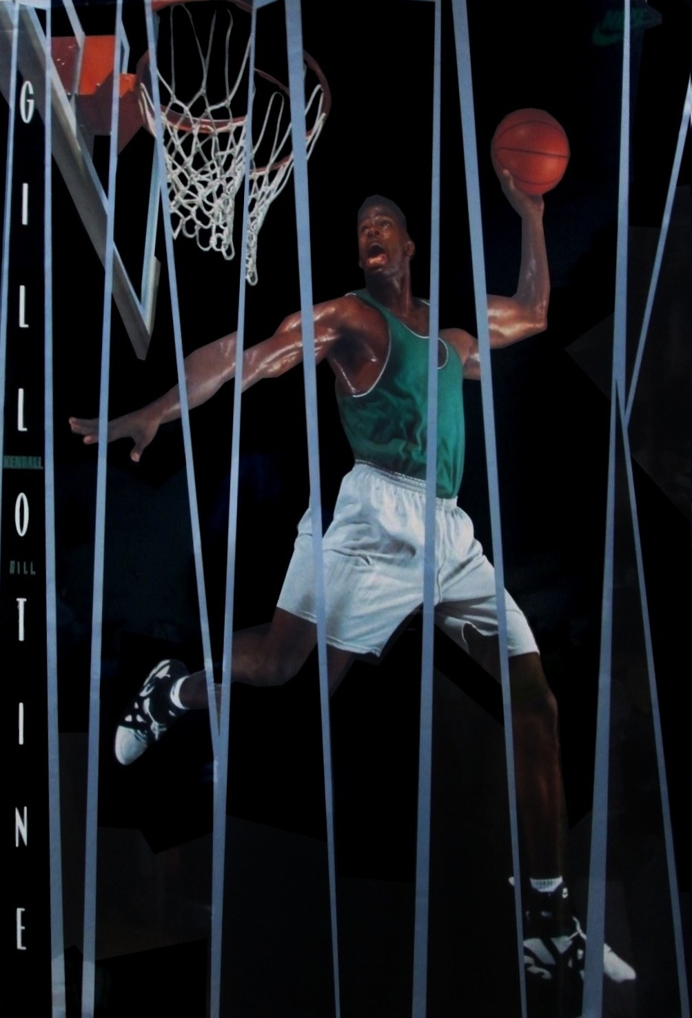 Kendall Gill Nike Air Unlimited Poster | Mis Zapas